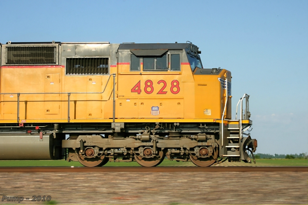 Southbound UP Manifest Train